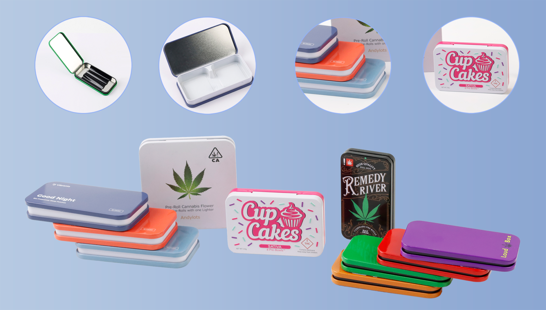 Pre Roll Tin Box - hygtek.com