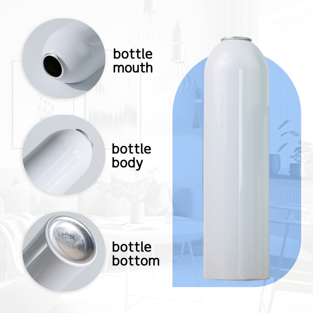 Customizable High-Quality Aluminum Aerosol Cans Packaging – Hygintek